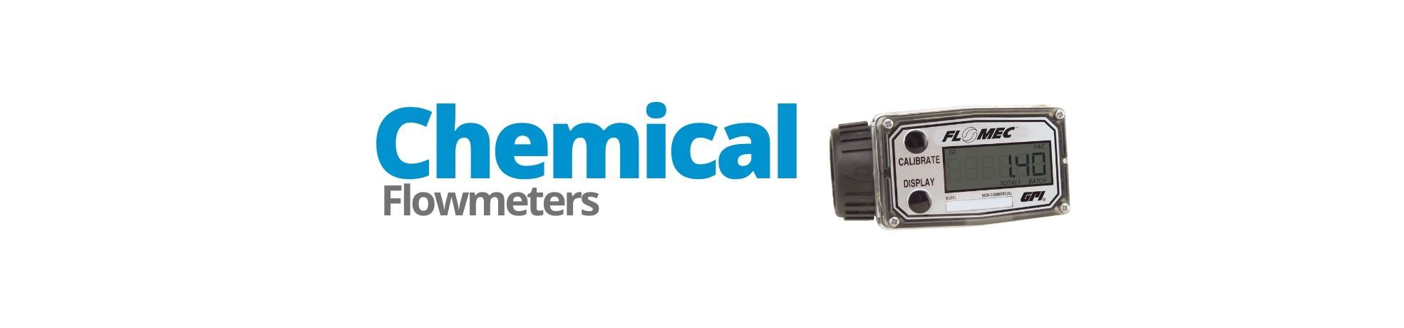 Chemical/Adblue Flow Meters - FLOMEC Flow Meters