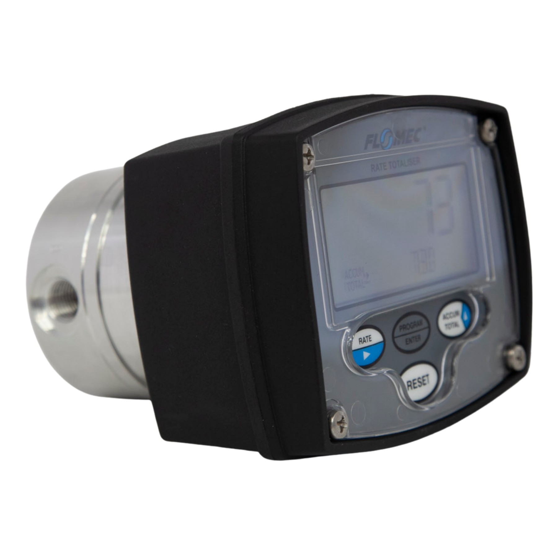 OM Series Flow Meter with Display | 1/8" - 3/8" (1 L/hr - 550 L/hr ...