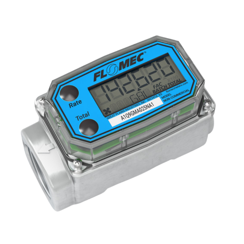 A1 Series Flow Meter - Aluminium - FLOMEC Flow Meters